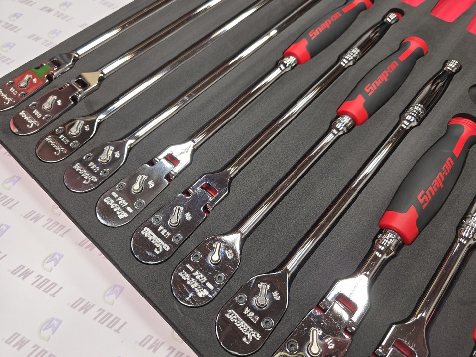 Snap-on Tools USA NEW 14pc 3/8" Drive 100 Tooth Cynergy Ratchet Master ...