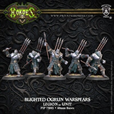 Hordes Legion of Everblight - Everblight Warspears (Plastic) (PIP 73041 ...