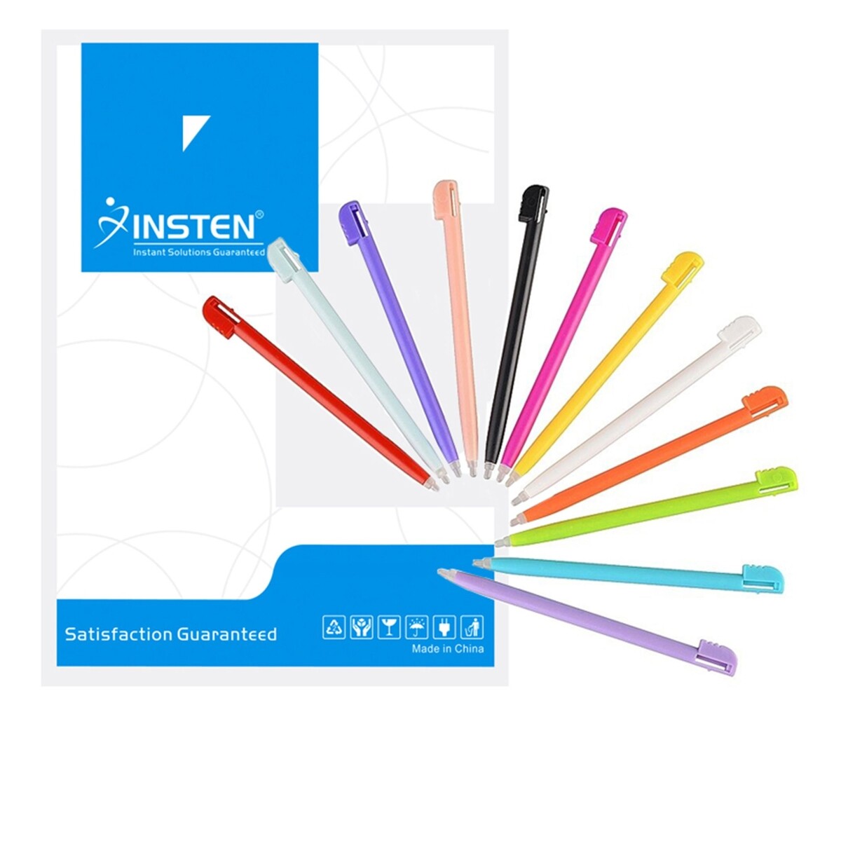 Insten Stylus Pen for Nintendo DS Lite Video Game - Multicolor, Pack of ...