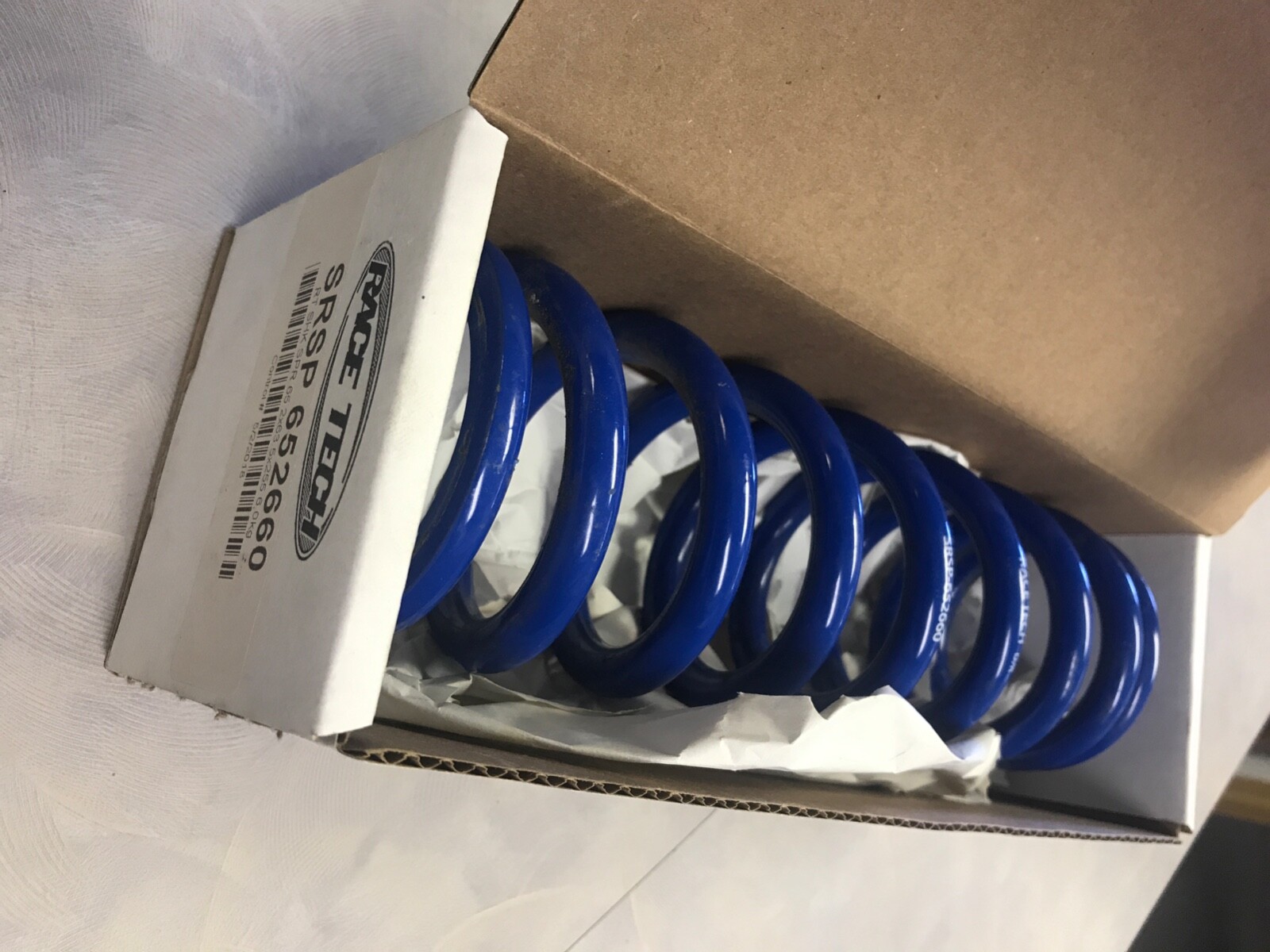 Race Tech 6.0KG Rear Shock Spring 6.0kg/mm SRSP 652660 | eBay