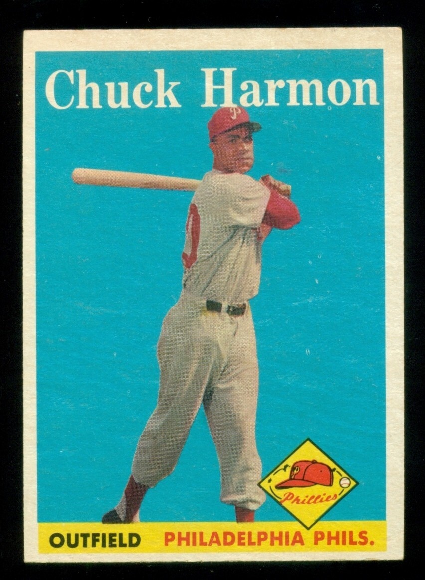 1958 Topps #48 Chuck Harmon - NM | eBay