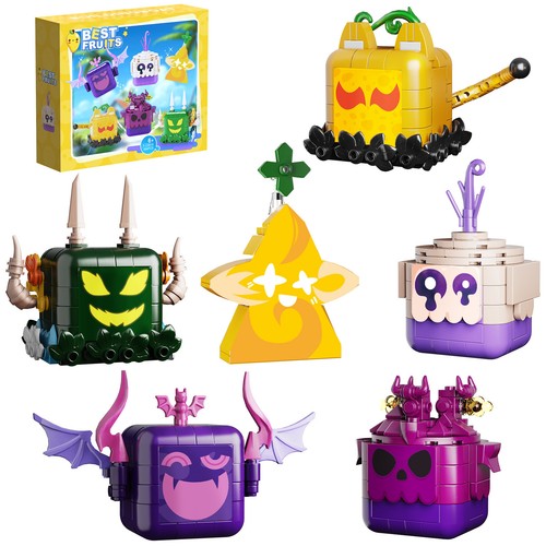 NEW 6 in 1 Blox Fruits Mystery Building Block The Shadow Soul Fruit ...