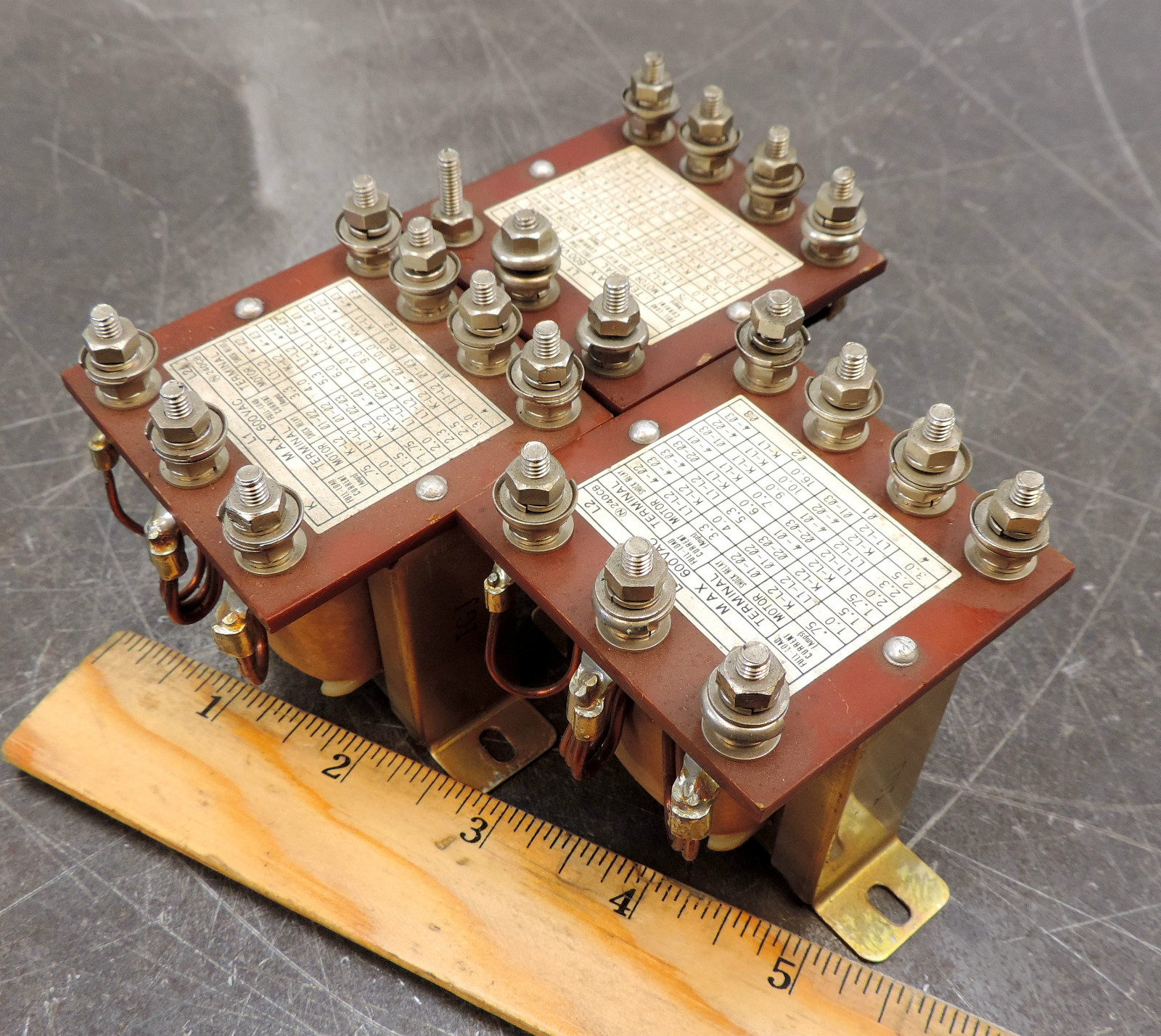 Lot Of 3 Tsubakimoto Chain Current Transformer Shock Relay 600 Vac ...