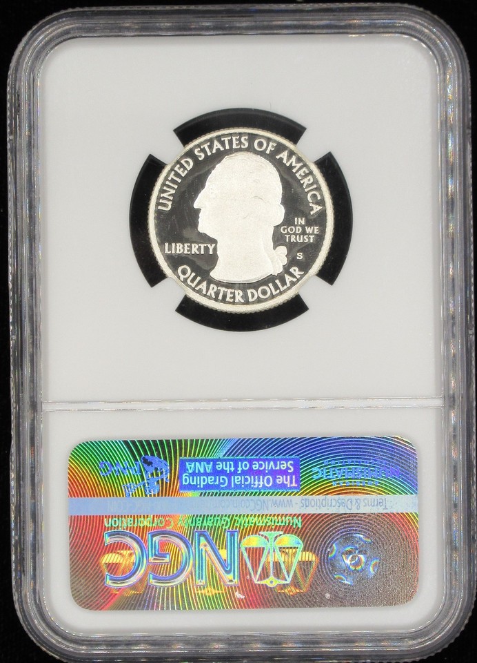 2014-S PF70 Shenandoah Silver Quarter US Mint Limited Edition Set NGC ...