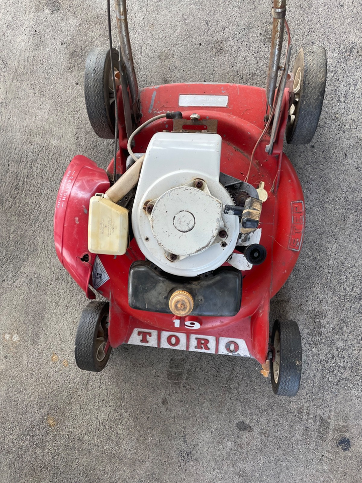 Toro-whirlwind-19 lawn mower, circa 1970 vintage | eBay