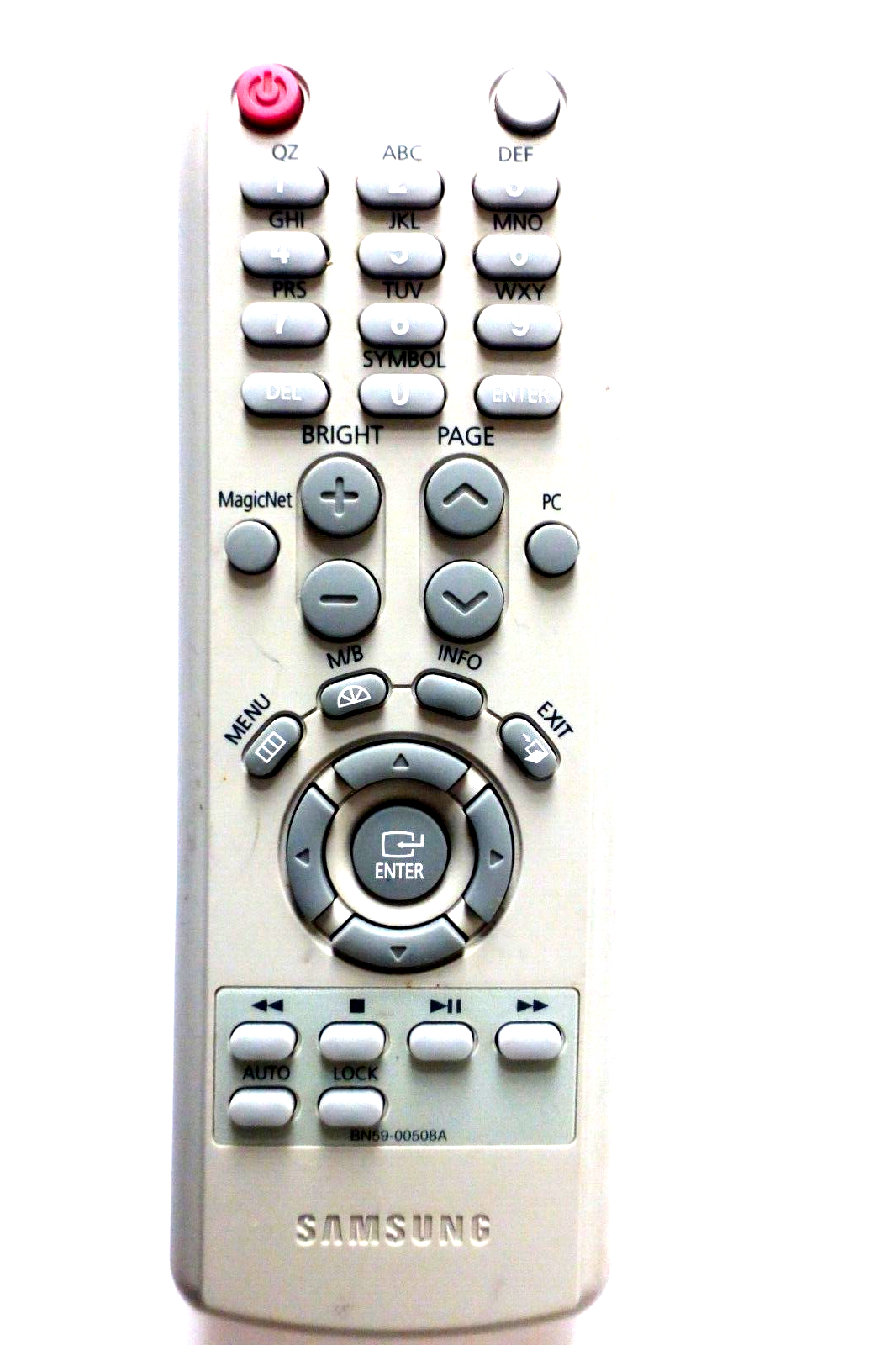 SAMSUNG MONITOR REMOTE CONTROL BN59-00508A | eBay UK