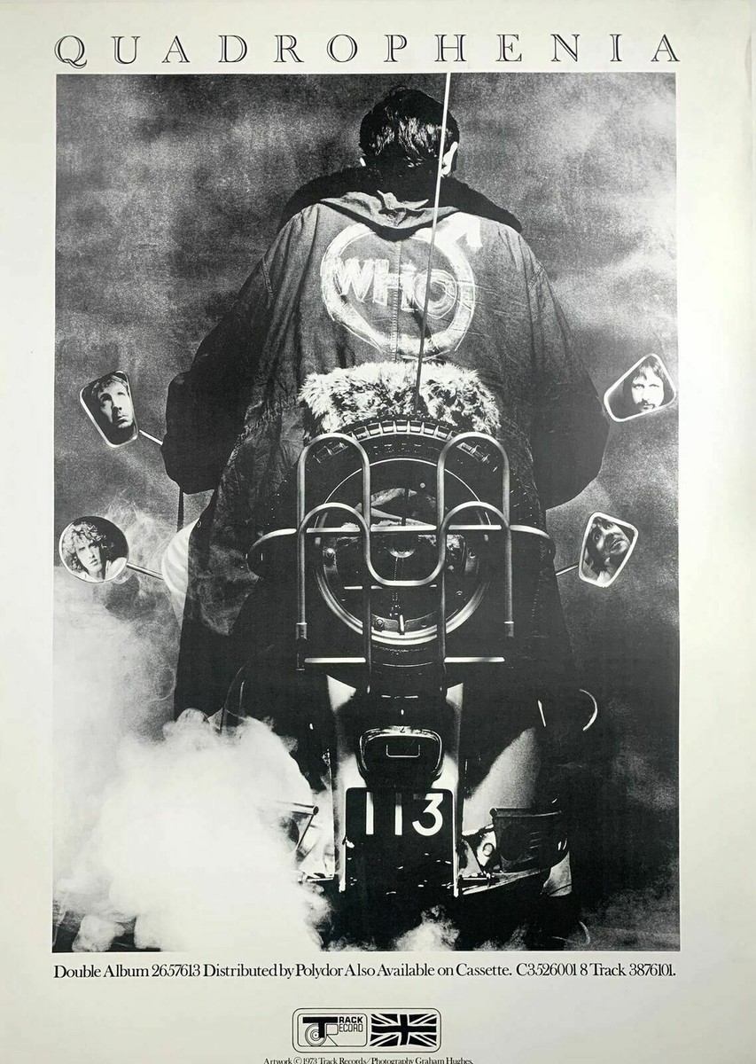 The Who Quadrophenia Album Cover The Uk Art Depot Shop The Who