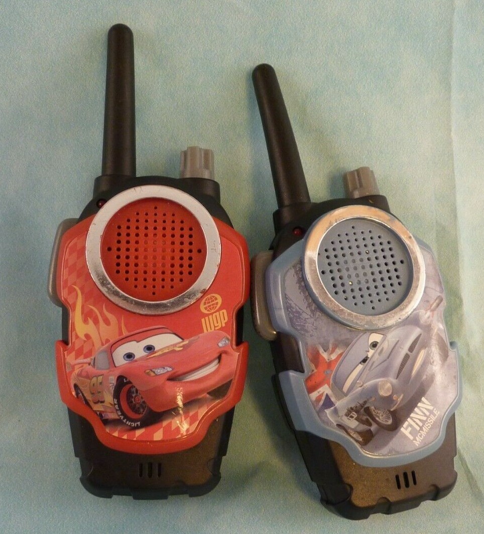 Disney Pixar Cars 2 Pit Stop Walkie Talkie Set WORKS VGC ET-111519-I | eBay