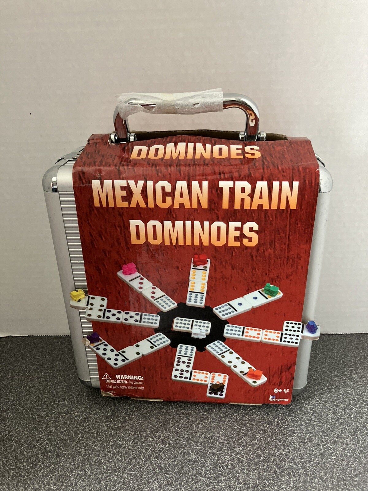 Double 12 Numeral Tiles 2-in-1 Mexican Train Set in Alum Case by CHH ...