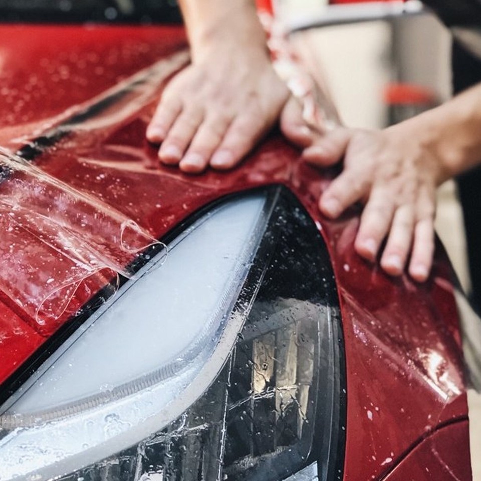 Ranger Raptor 2024-2024 PARTIAL HOOD PreCut Paint Protection Film Clear ...