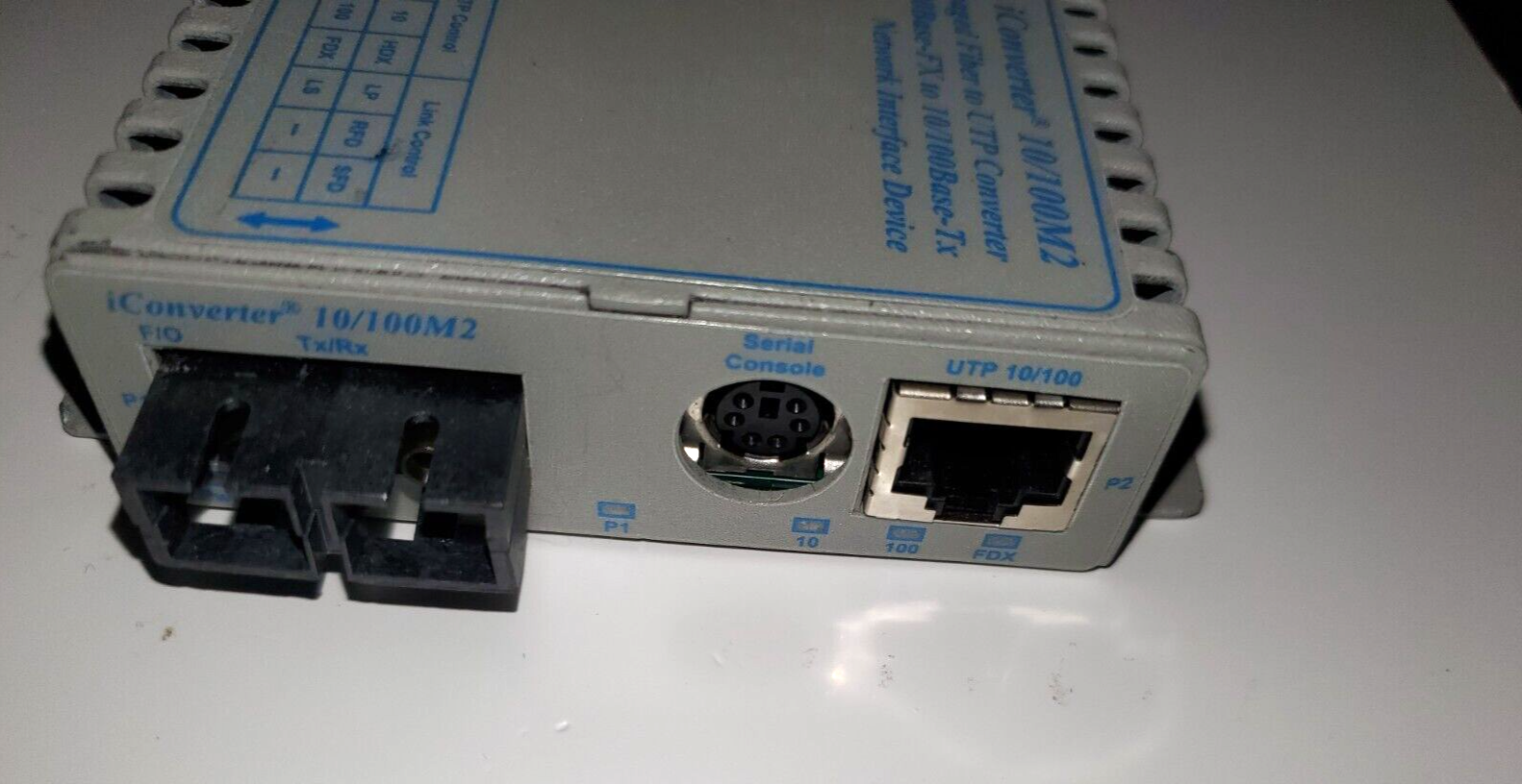 Omnitron 8902N - iConverter 10/100M2 Industrial Media Converter | eBay