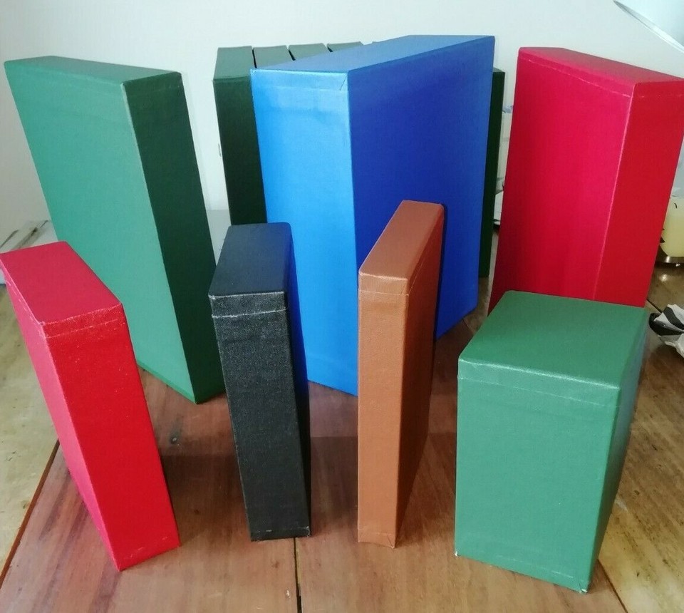 Book Slip Cases made to your dimensions bound in quality book cloth ...