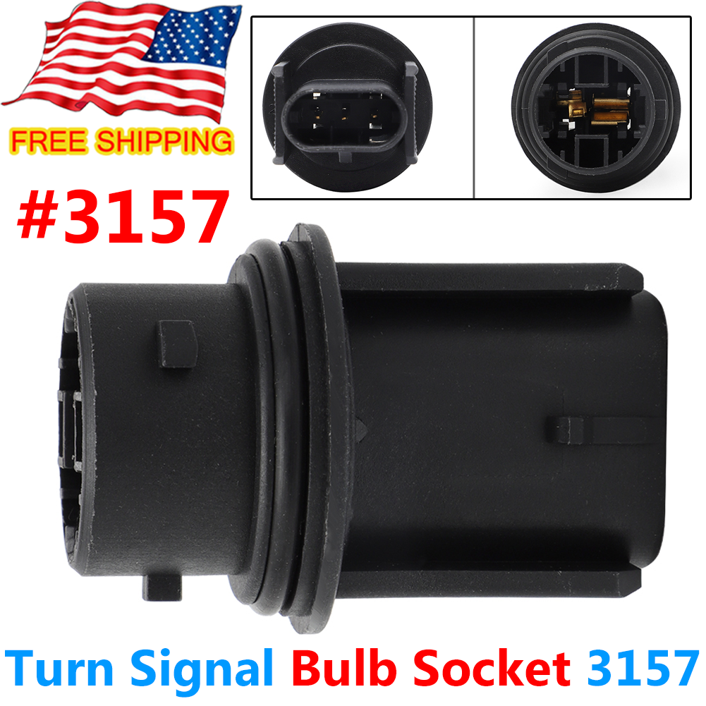 3157 Bulb Socket For Cascadia Columbia Freightliner Models Headlight ...