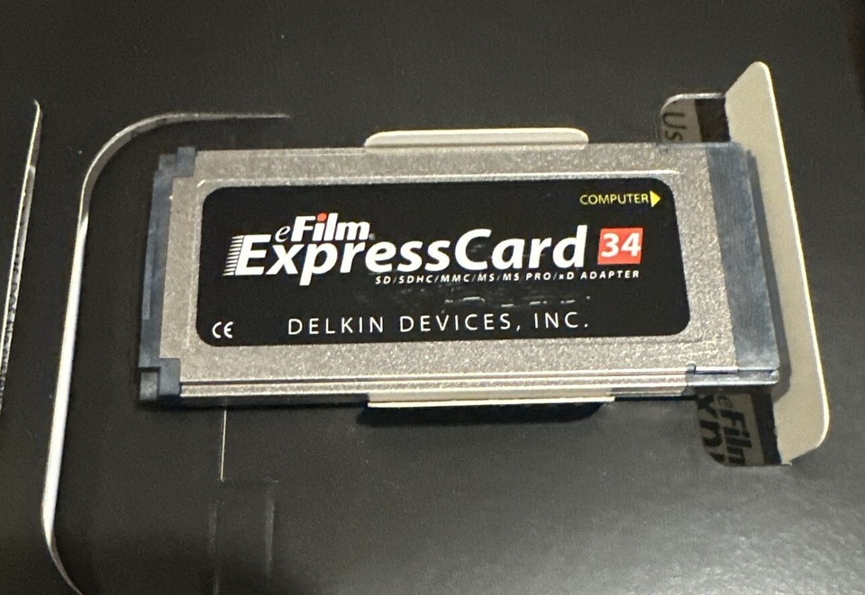 efilm 34mm + 54mm Slot Express Card Adapter for SD SDHC MMC MS MSPRO xD ...
