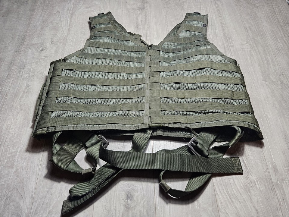 💥US Military CMU-33A/P22P-18V SURVIVAL VEST MOLLE Olive | eBay