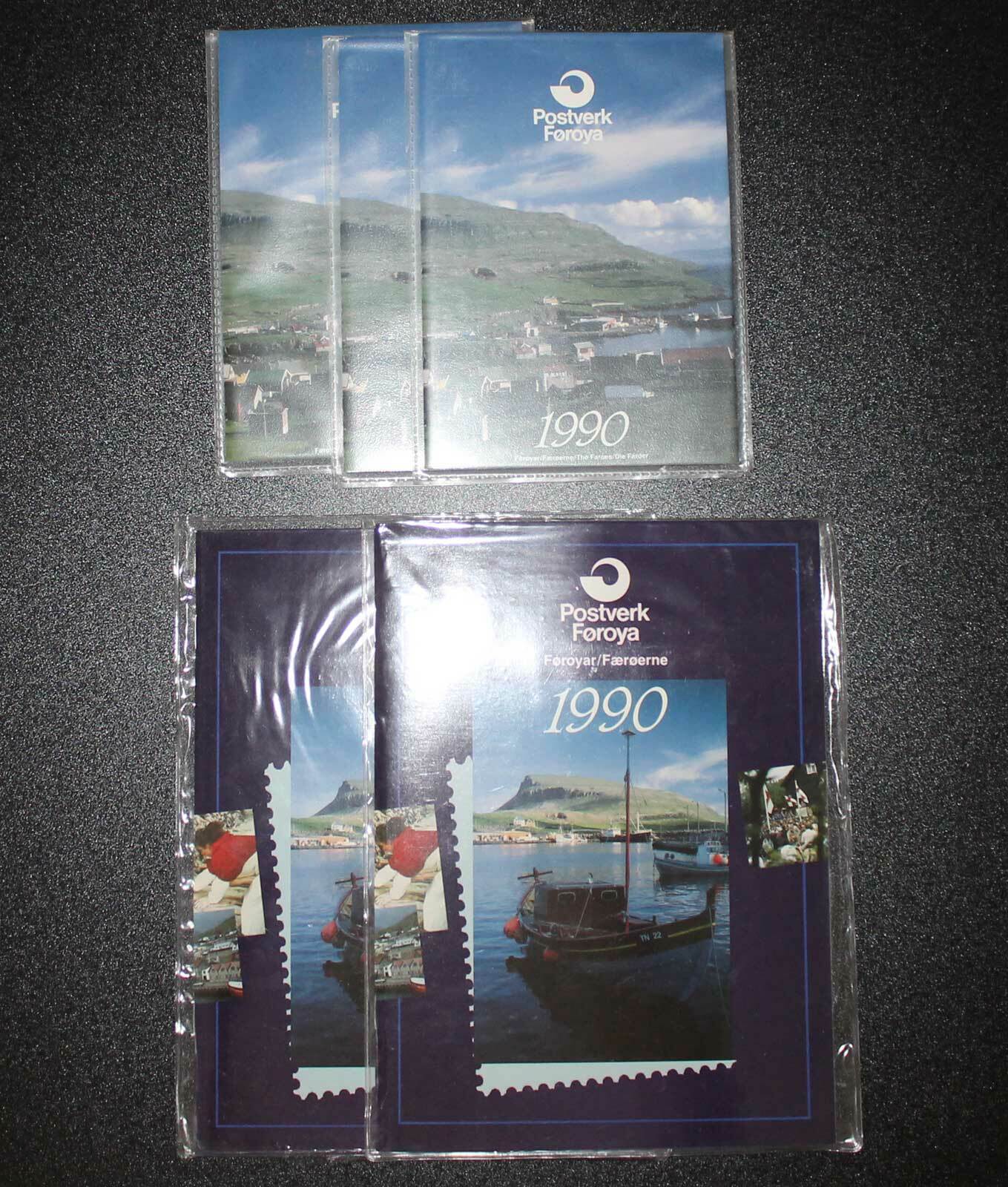 39 Stück Färöer Inseln Jahremappe Færøerne Års mapper Faroe Islands ...