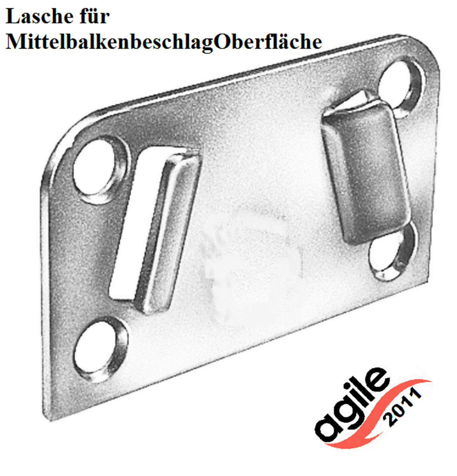 Betthaken Winkel für Mittelbalkenbeschlag Lasche für Oberfläche Winkel ...