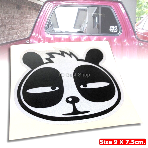 Sleepy Panda Sticker Reflective JDM Style Japan Vinyl Diecut Good Size ...