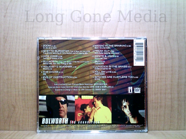 Bulworth The Soundtrack by Various (CD, 1998, Interscope Records ...