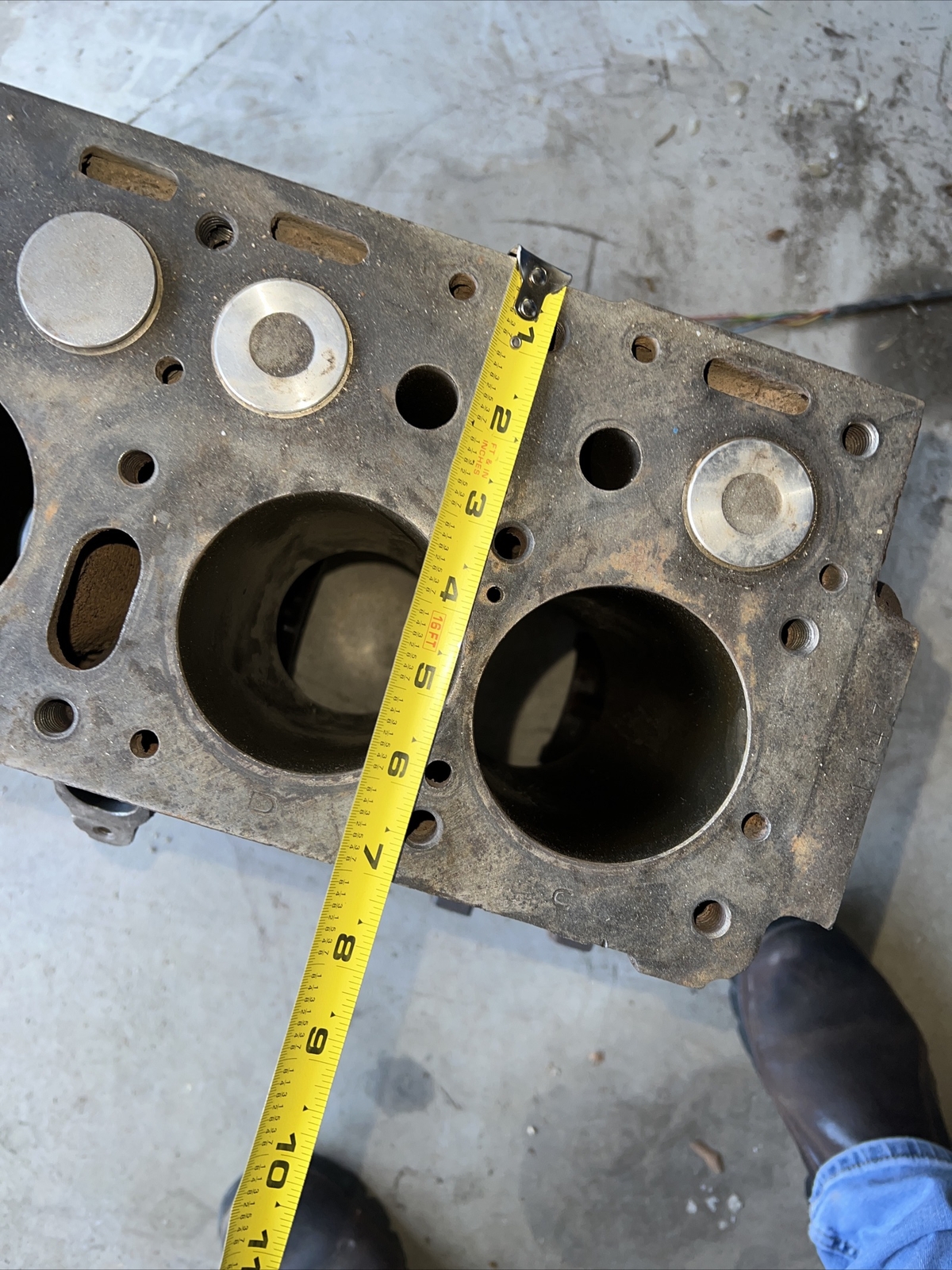 Jeep CJ5 Engine Block SD 807895 14 (BOLTS NO, CAM & VALVE LASH NOT SET ...