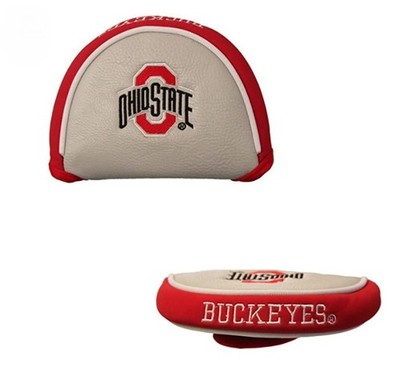 Ohio State Buckeyes NCAA Mallet Putter Golf Club Head Cover Embroidered ...