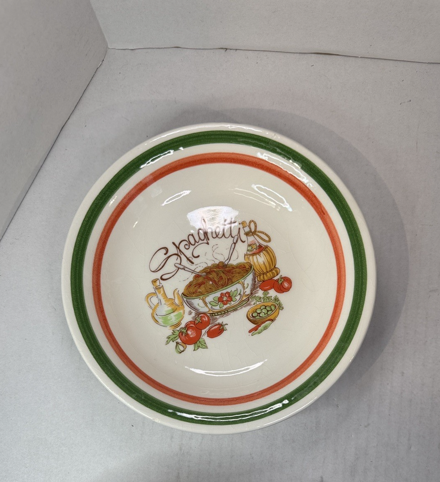 VillaWare Spaghetti Pasta Bowl Set Serving + 3 Bowls Made in Italy by ...