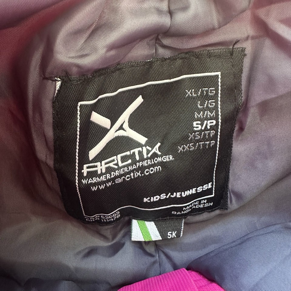 Arctix Kids' Girls Pink Insulated Ski Snow Pants Snowboarding Size Small | eBay