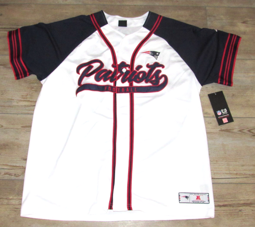 New England Patriots Ultra Game Team Colors Baseball Jersey size Men's ...