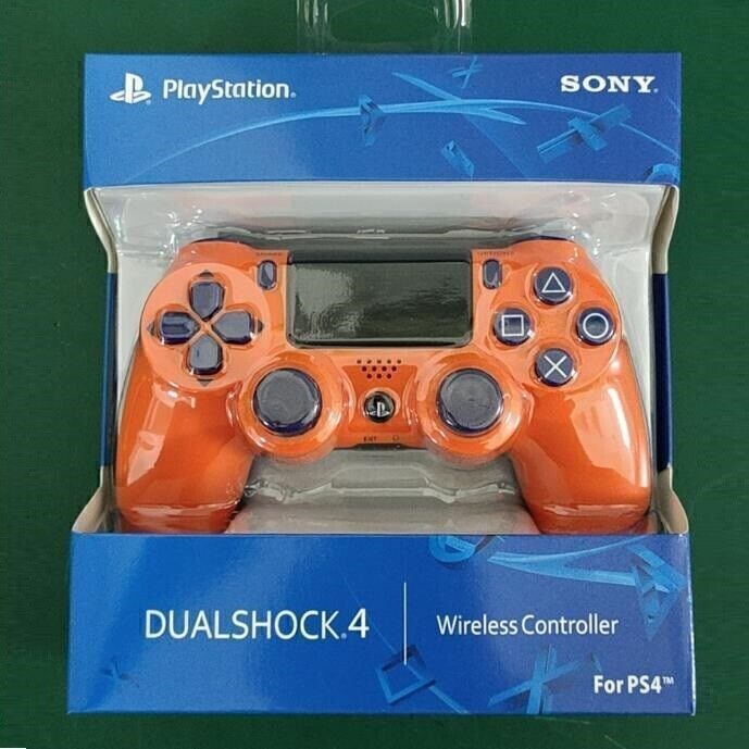 For Sony PS4 Controller Sunset Orange Playstation Wireless Dualshock V2 ...