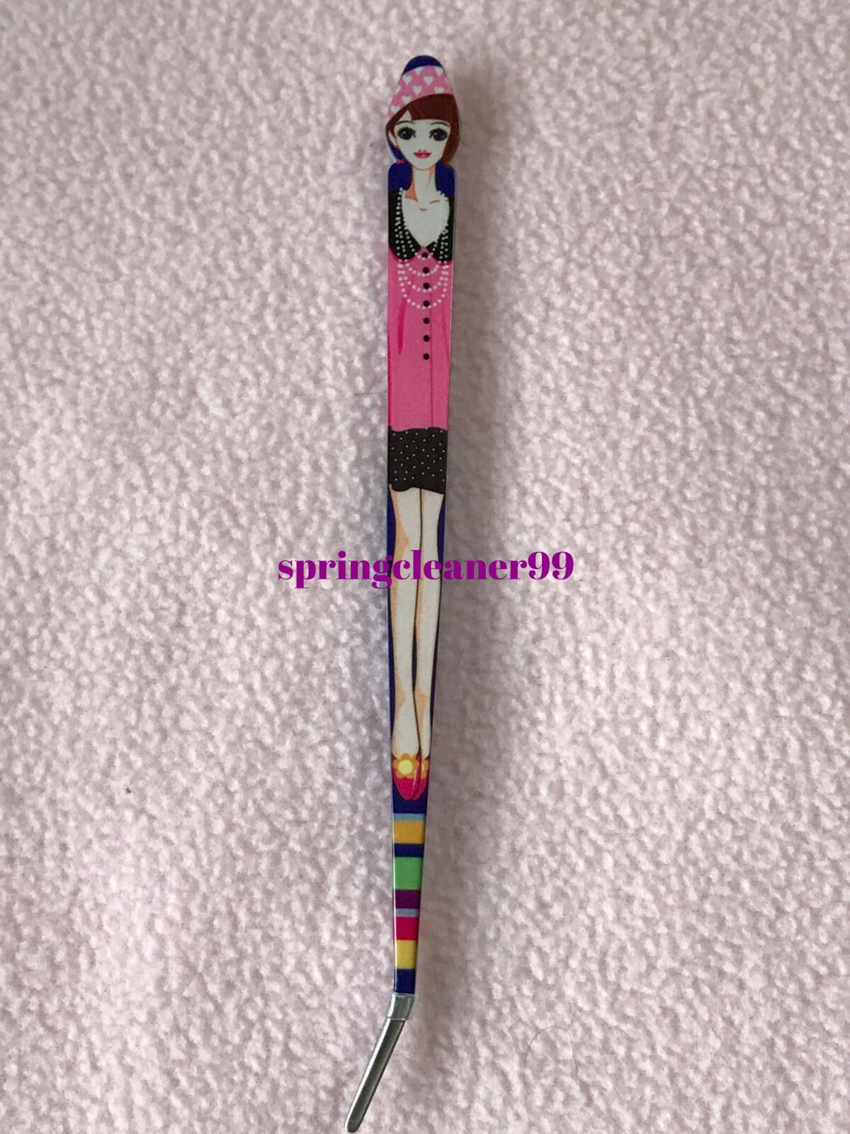 FASHIONISTA TWEEZERS ~ TRENDY~ 6 FUNKY FEMALE DESIGNS ~ 150mm ~ UNICORN ...