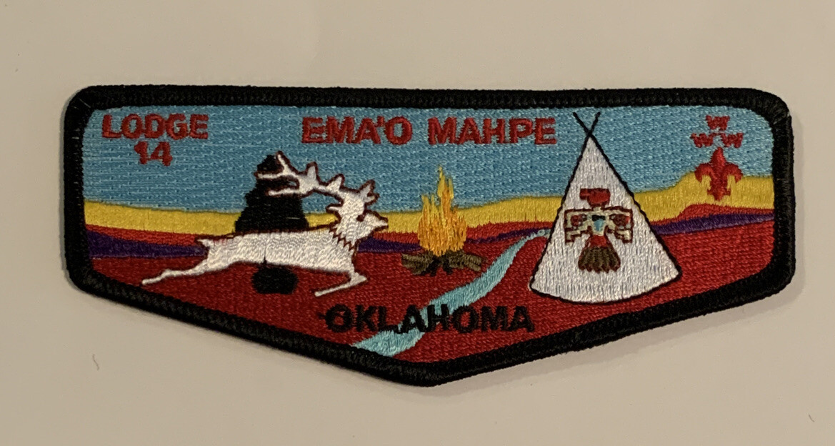 OA Ema-O Mahpe Lodge 14 Oklahoma Flap Mint | eBay