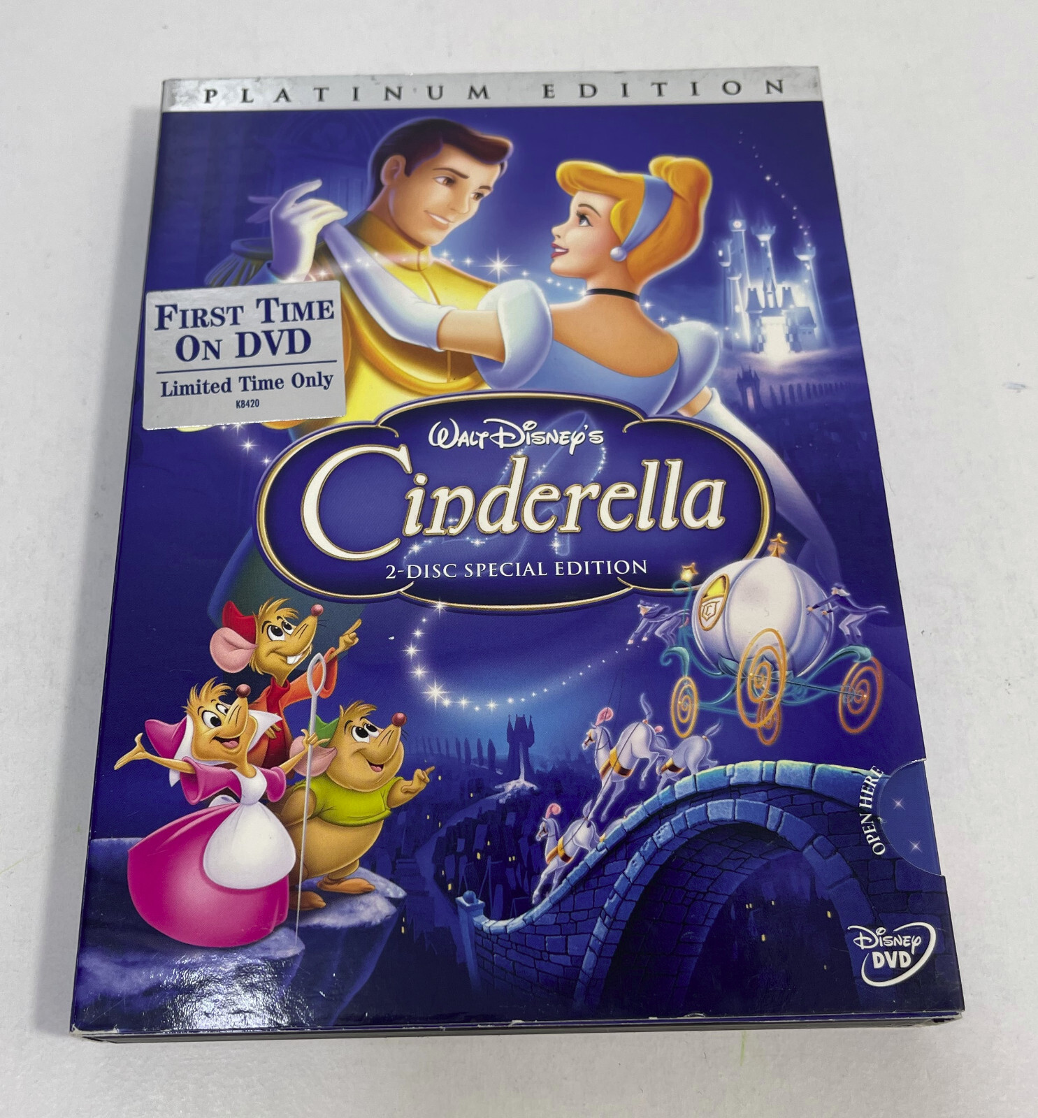 Cinderella (2005, DVD + Slipcover, 2-disc Special Edition, Platinum Ed ...