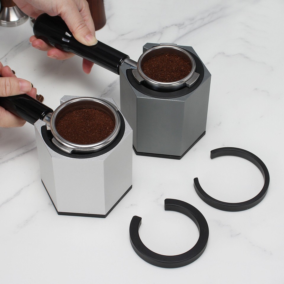 Coffee Portafilter Holder Tabletop Espresso Group Handle Support Adjust ...