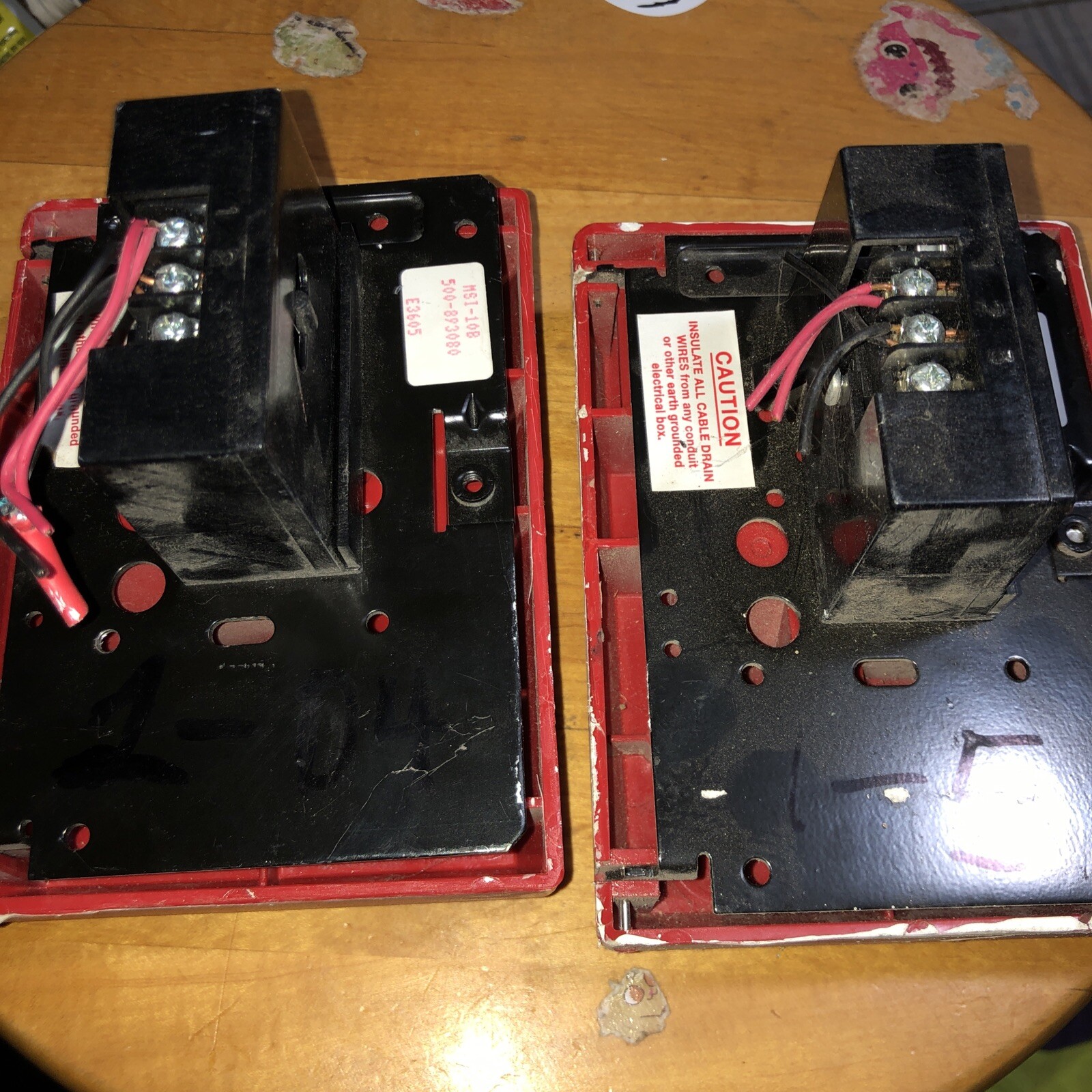 Siemens Cerberus PYROTRONICS MSI 20b Manual Pull Station Double Action ...