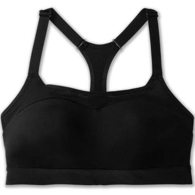 NEW! Brooks Dare Racerback Sports Running Bra Color Black Size 32D | eBay