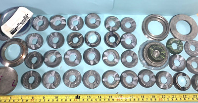 Lot of 55 Pieces) Optical Lens Blocking Chucks, Rings, Parts for ...