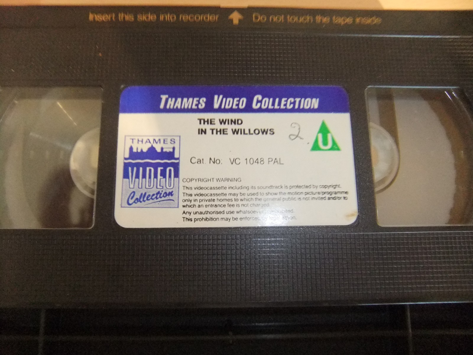 WIND IN THE WILLOWS ~ WINTER TALES ~ THAMES VIDEO COLLECTION ~ VHS ...