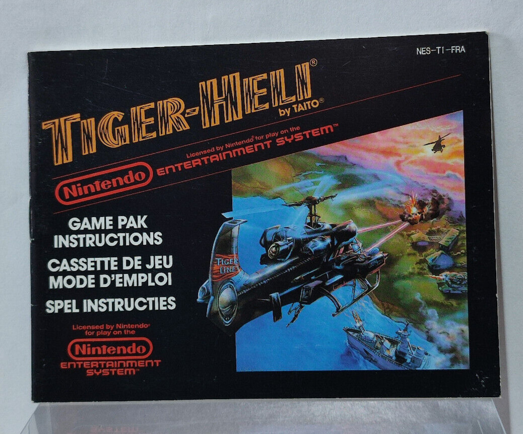 Tiger-Heli NES - Prix - Photo - Présentation