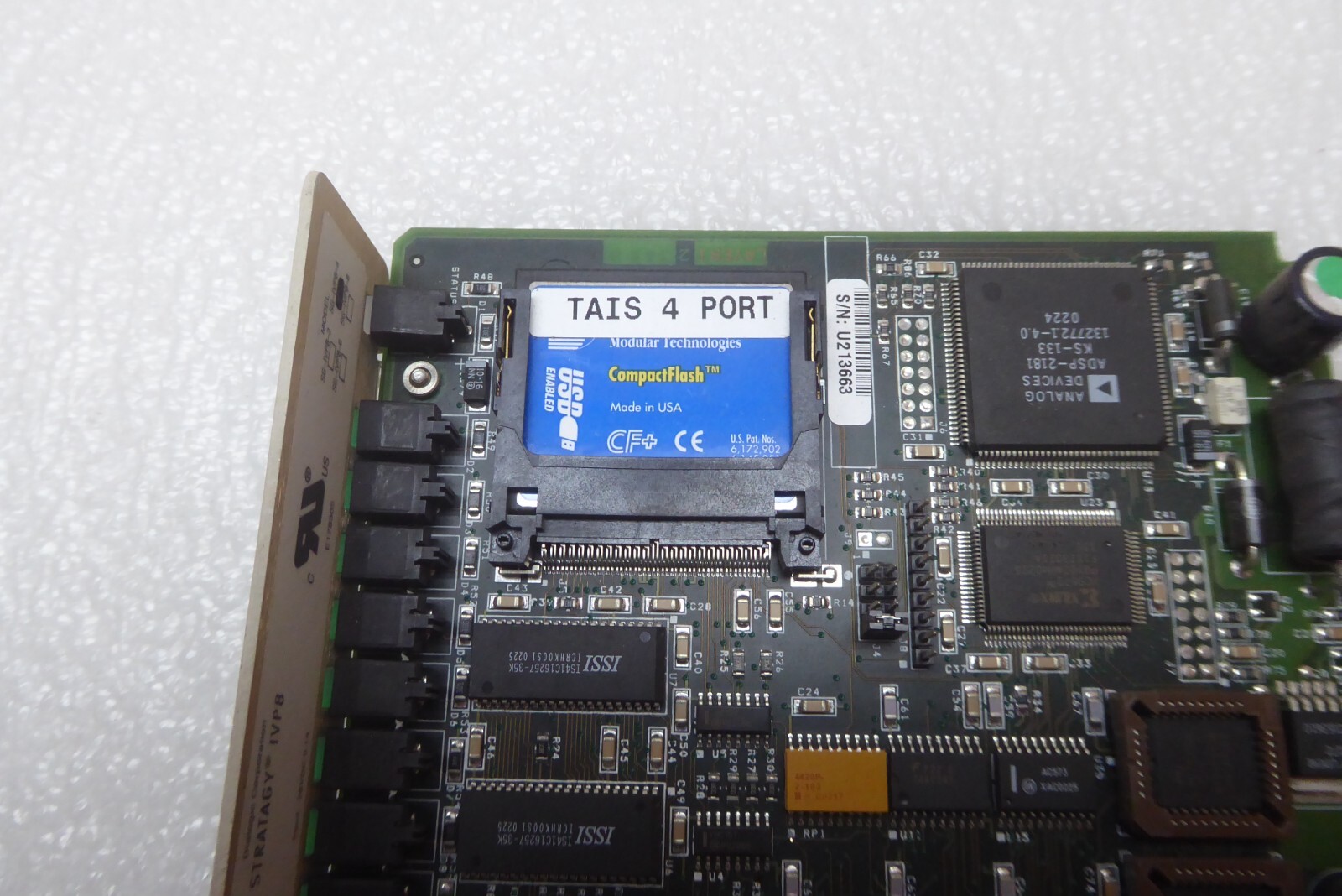 Stratagy IVP8 SG-IVP8-4 w/TAIS 4 Port Compact Flash Card | eBay