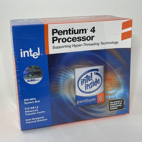 Intel SL6WJ Pentium 4 2.80GHz 512 kB L2 800 MHz Bus Socket 478 CPU ...