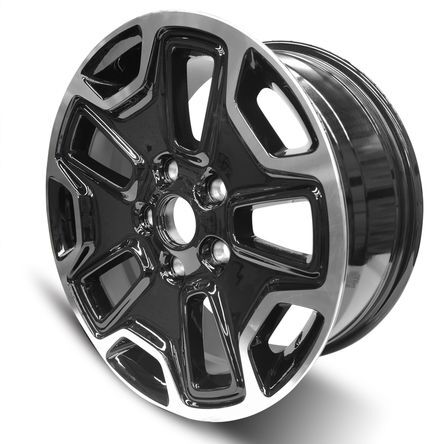 New Wheel For 2007-2020 Jeep Wrangler 17 Inch Black Alloy Rim | eBay