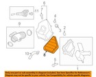 GM OEM 07-17 Acadia Limited EngineTransaxle Air Intake-Air Filter ...