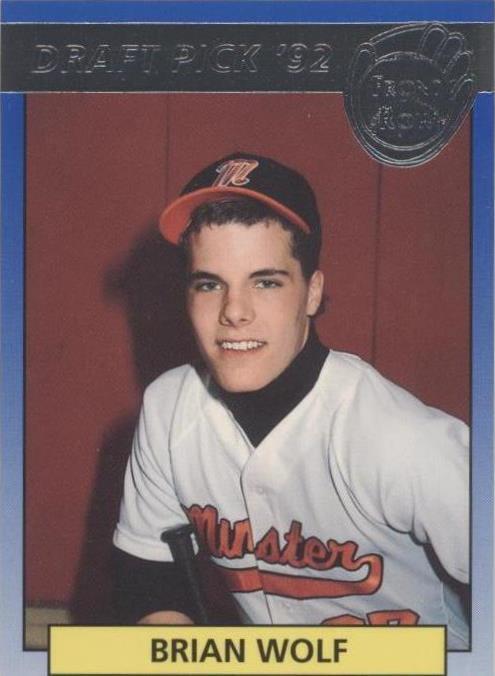1992 Front Row Draft Picks - Brian Wolf #86 Gold (RC) for sale online ...