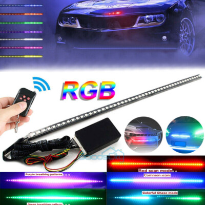 RGB LED Lamp Knight Rider Scanner Strip Lights Fit 2010-14 Camaro SS ...