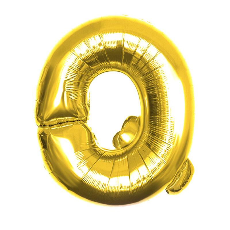 16" 40" Inch Gold Number Alphabet A-Z Letters Balloons Birthday Baby ...