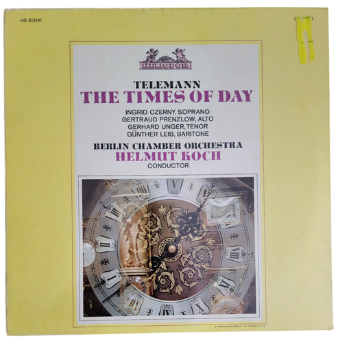 TELEMANN ~ THE TIMES OF THE DAY / BERLIN CHAMBER ORCHESTRA FACTORY ...
