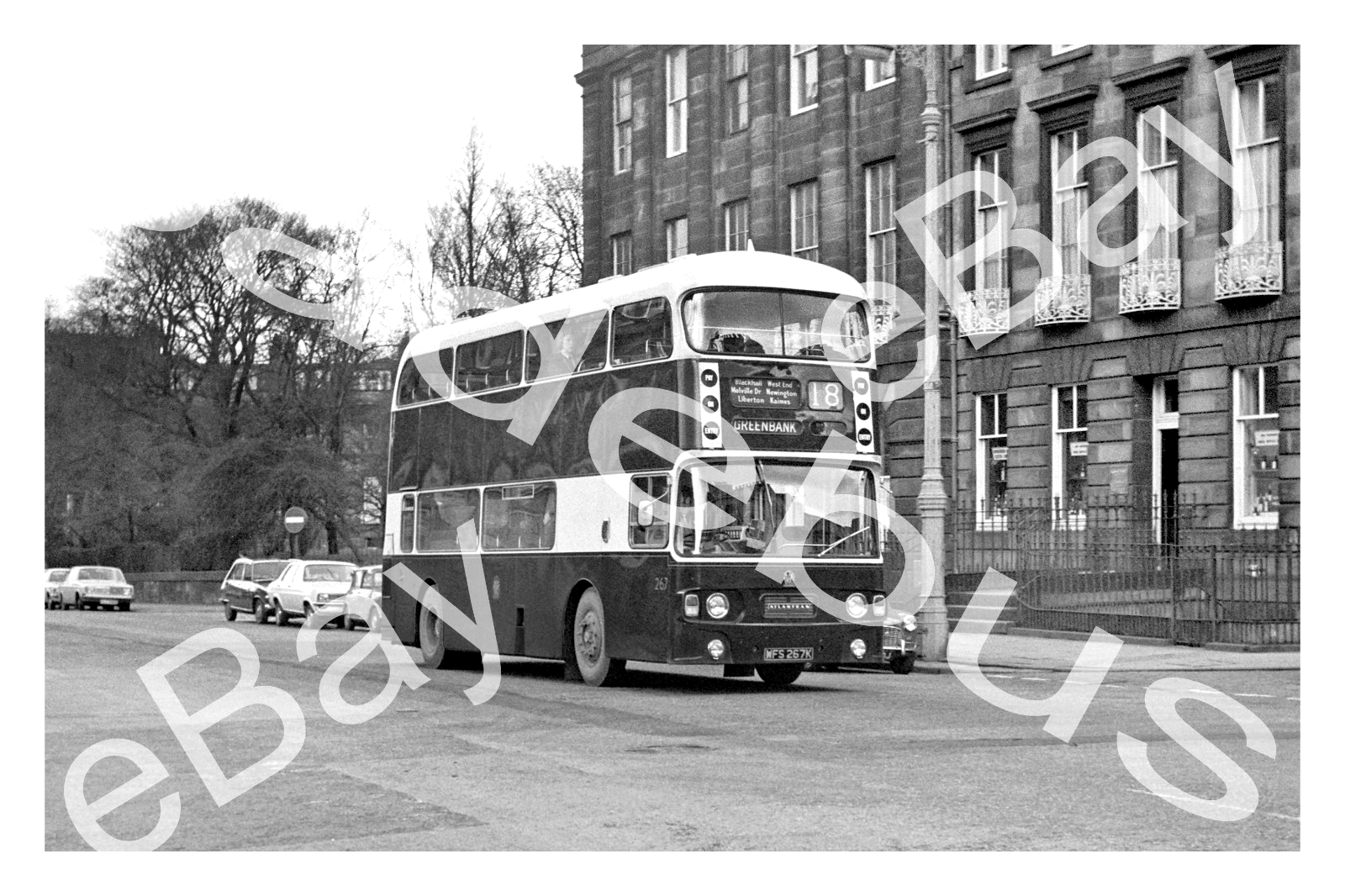 Bus Photograph EDINBURGH C.T. WFS 267K [267] | eBay UK