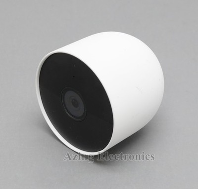 Google Nest Cam 1080p Indoor/Outdoor Battery GA01317-US - Snow | eBay