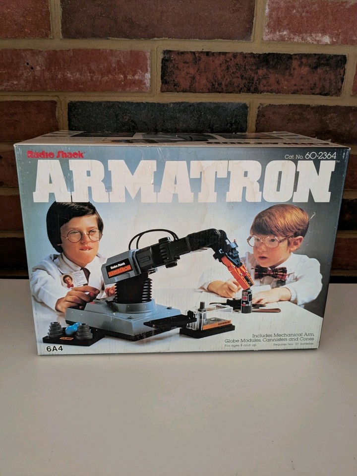 Vintage Radio Shack Tandy Armatron Robot Arm Toy Game in Box WORKING | eBay