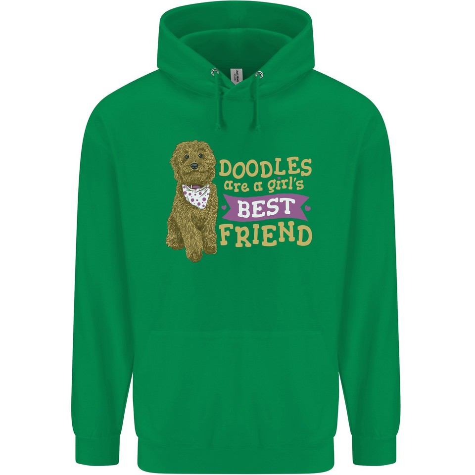 Doodles Girls Best Friend Goldendoodle Dog Childrens Kids Hoodie | eBay